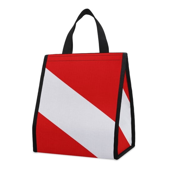 Folding Insulation Bag 10.2×6.3×10.6in Leakproof Easy To Clean Large ...