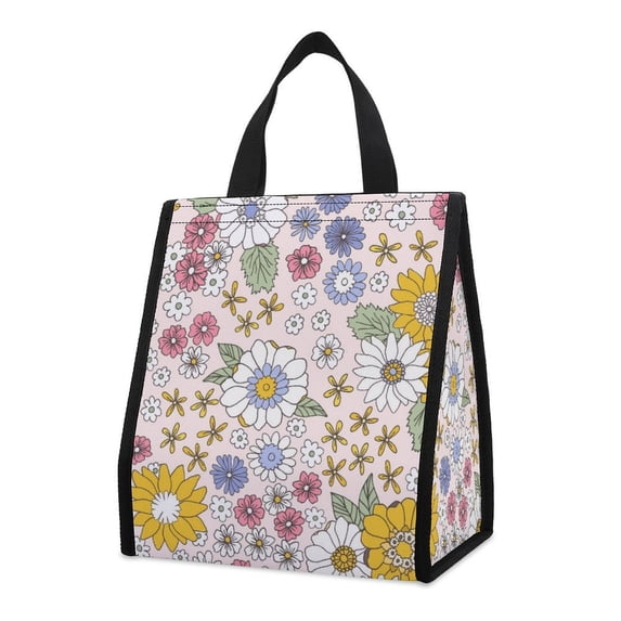 Folding Insulation Bag 10.2×6.3×10.6in Leakproof Easy To Clean Large ...