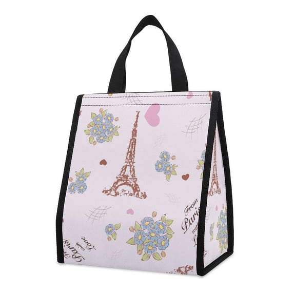 Folding Insulation Bag 10.2×6.3×10.6in Leakproof Easy To Clean Large ...