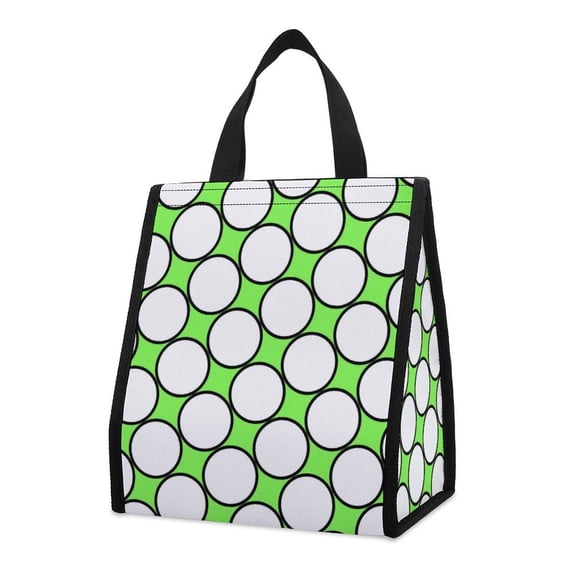 Folding Insulation Bag 10.2×6.3×10.6in Leakproof Easy To Clean Large ...