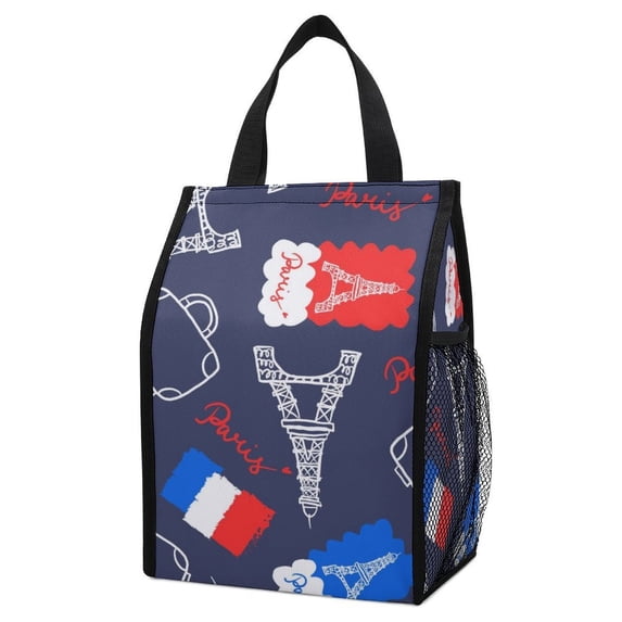 Folding Insulation Bag 9.1×6.7×12.6in Leak-Proof Easy To Clean Outer ...