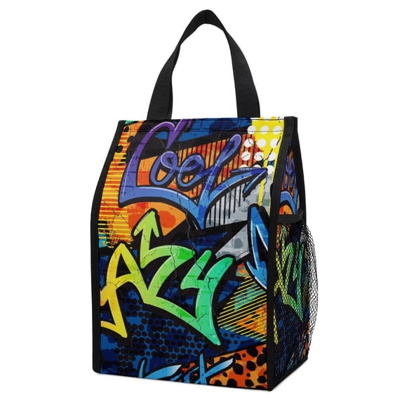 Folding Insulation Bag 9.1×6.7×12.6in Leak-Proof Easy To Clean Outer ...