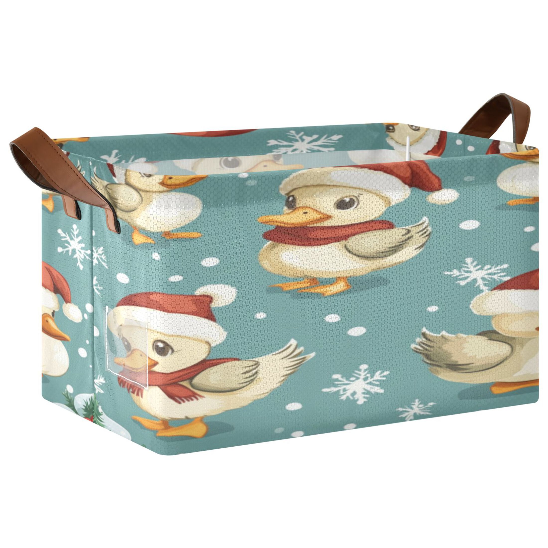 Folding Iron Frame Storage Basket 16.9*11.4*10Inch X1 Storage Basket ...