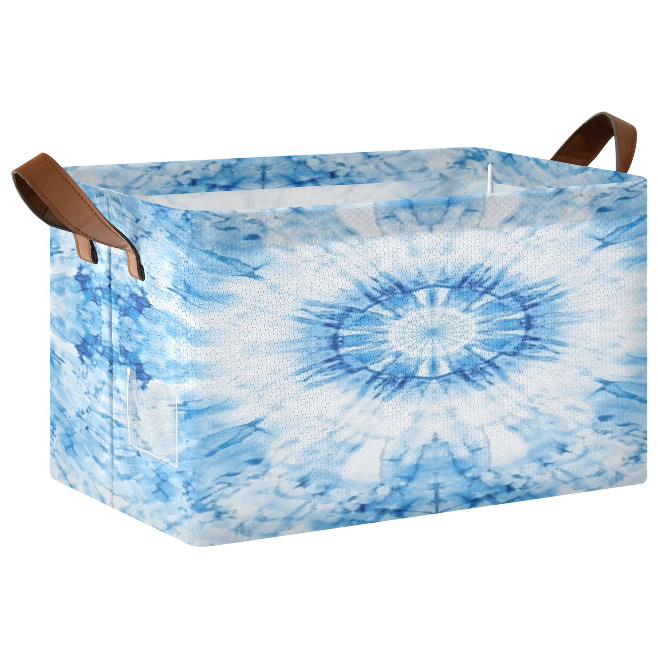 Folding Iron Frame Storage Basket 16.9*11.4*10Inch X1 Storage Basket ...