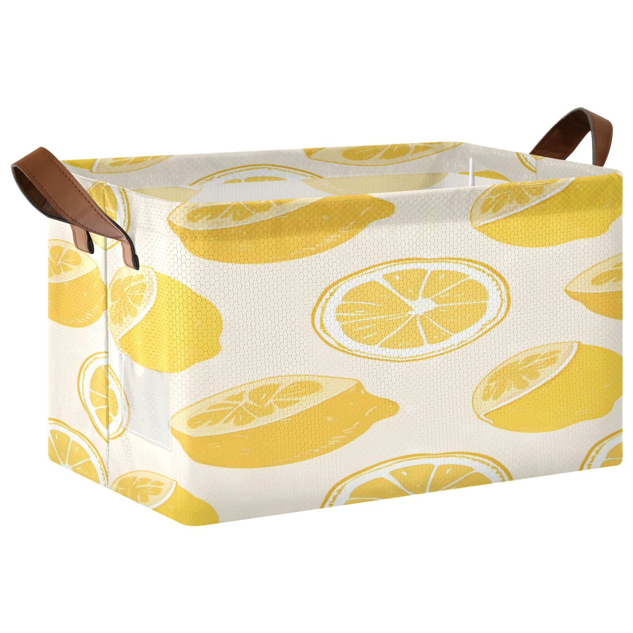 Folding Iron Frame Storage Basket 16.9*11.4*10Inch X1 Storage Basket ...