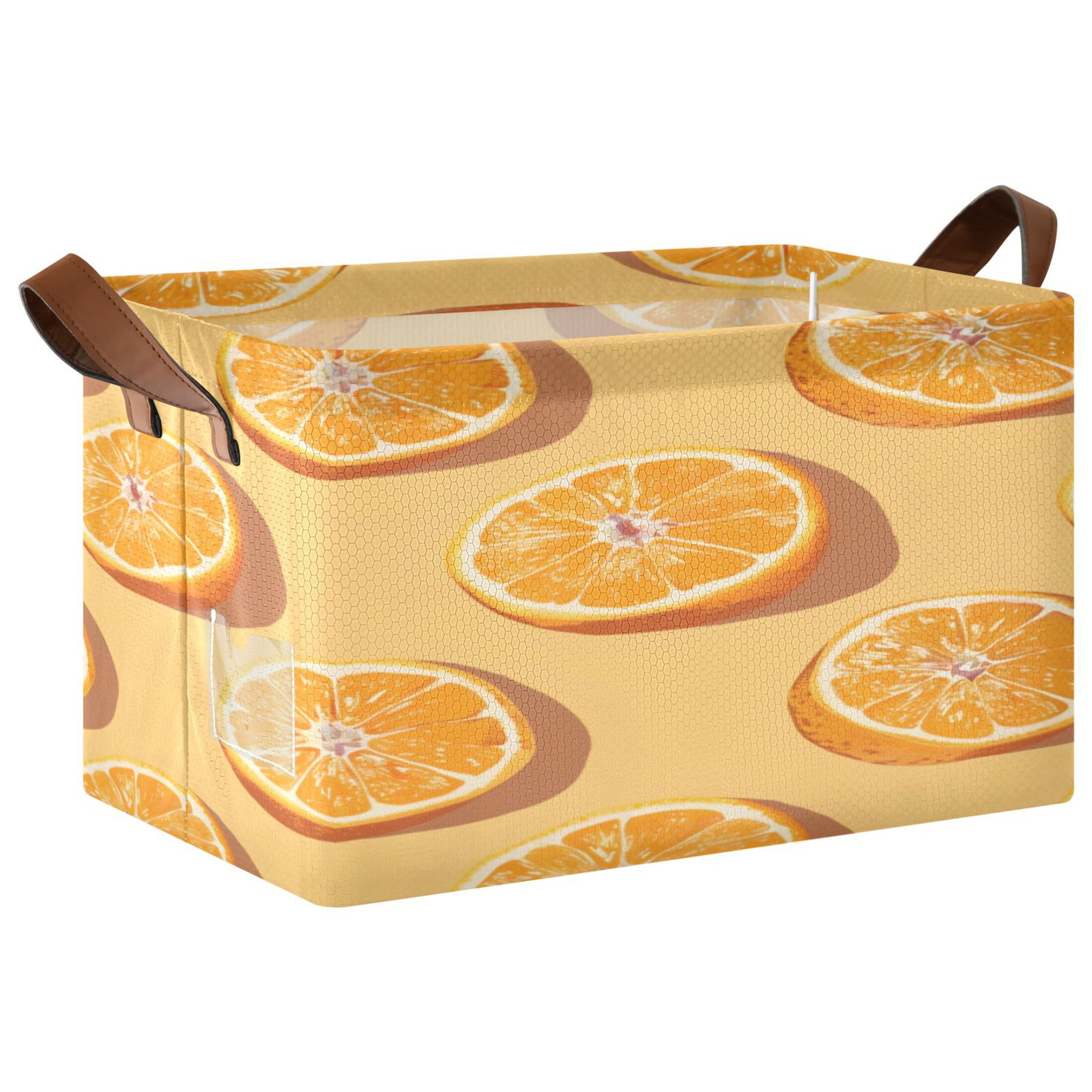 Folding Iron Frame Storage Basket 16.9*11.4*10Inch X1 Storage Basket ...