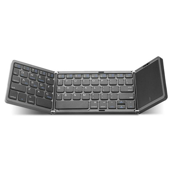 Folding Keyboard Tri-Folding Bluetooth Keyboard With Touchpad MIni ...