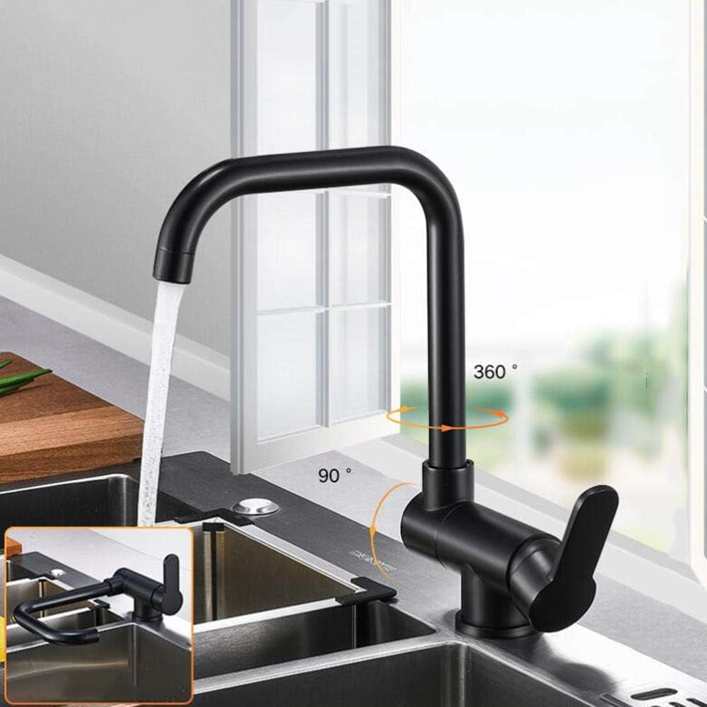 Folding Kitchen Faucets Inner Window Kitchen Faucet Foldable, Black ...