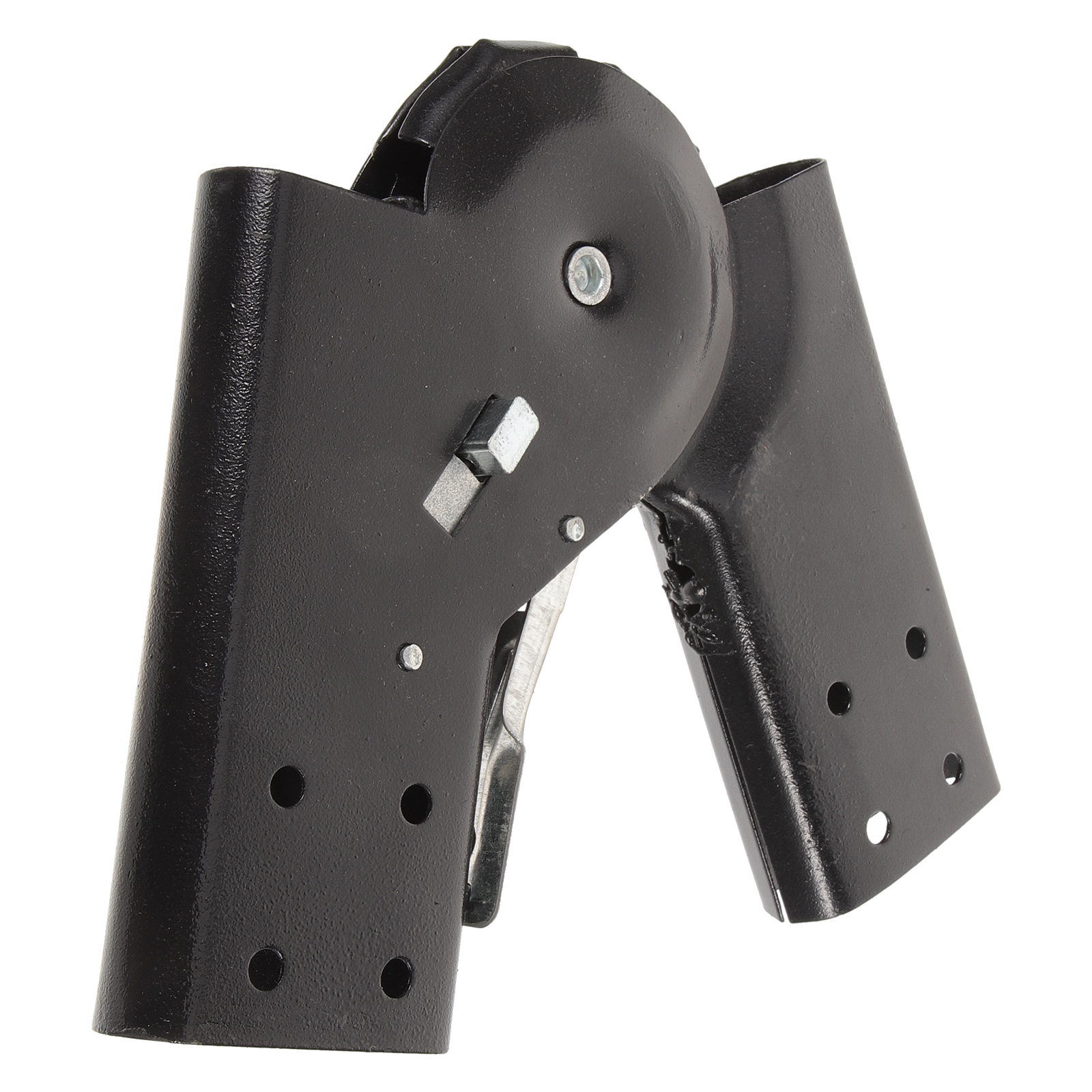 Black Aluminum Alloy Ladder Hinge with Internal Damper for Smooth ...