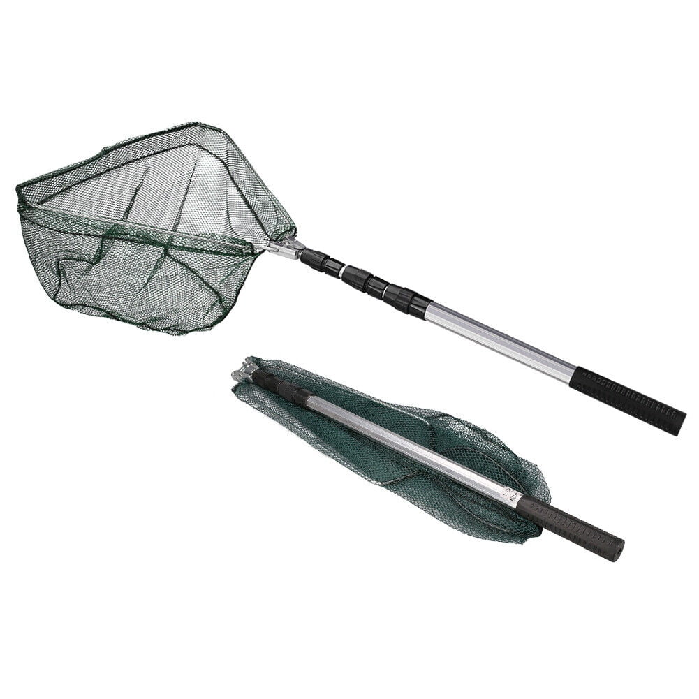 Folding Landing Net, 51 inch Unfolded Length, Fishing Dip Nets with ...