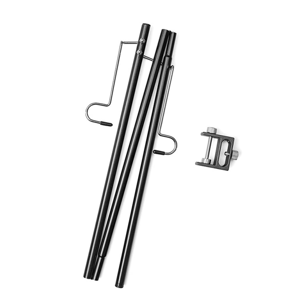 Folding Lantern Stand Pole Portable Lamp Stand Hook Foldable Light ...