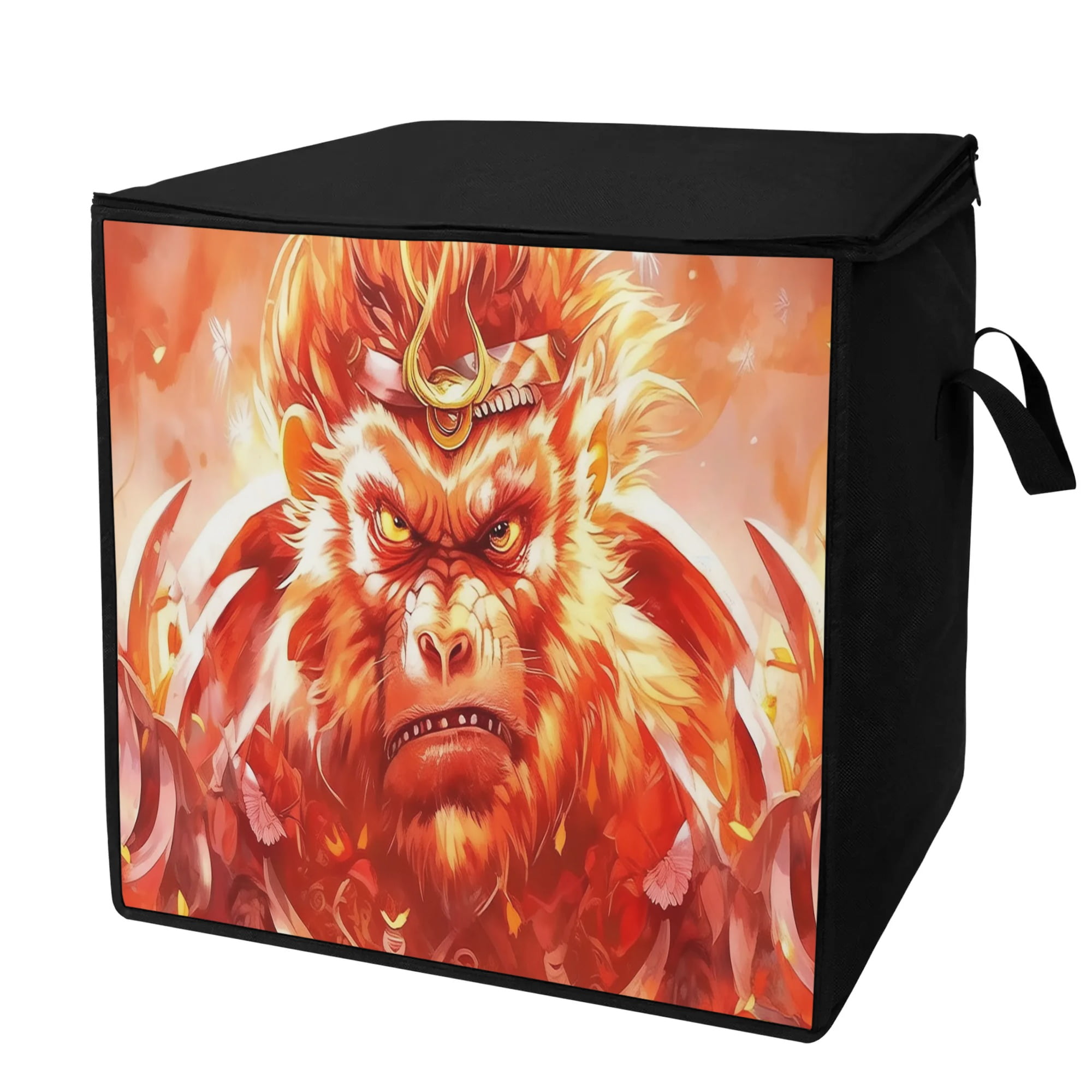 Folding Large Storage Bag Blackened Sun Wukong style Durable Storage ...