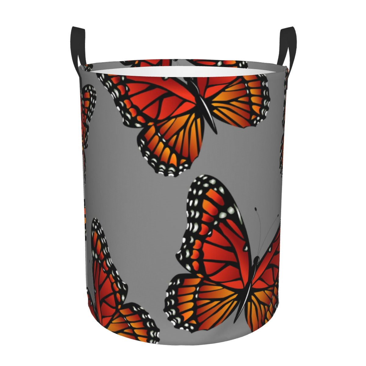 Folding Laundry Basket Bright Monarch Butterfly Dirty Clothes Toys ...