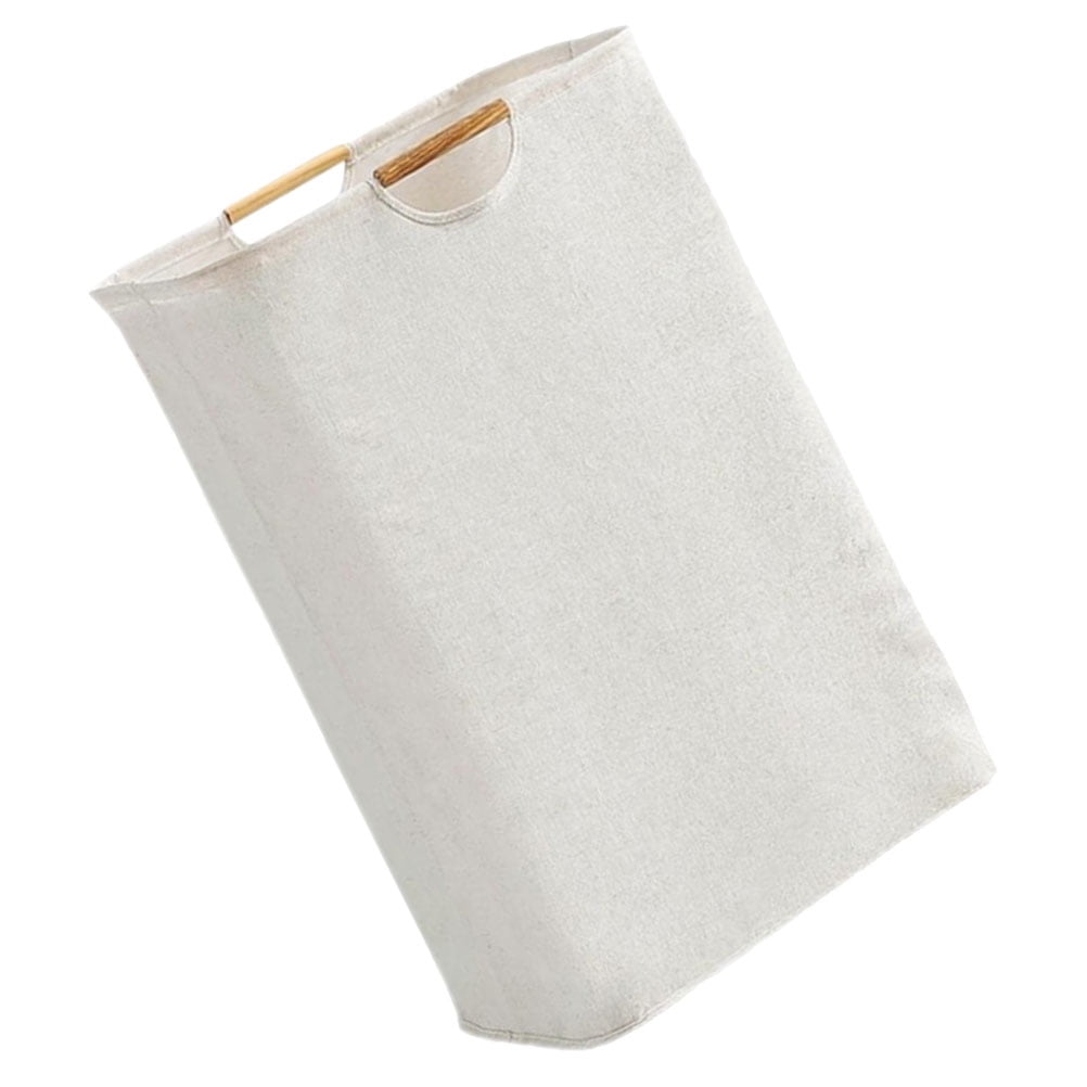 TABLZONE White Waterproof Laundry Basket for Home Use with Handle ...