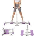 Pelvic Hip Trainer, Folding Leg Exercise Equipment, Inner Thigh Exerciser, Home Gym, Purple ...