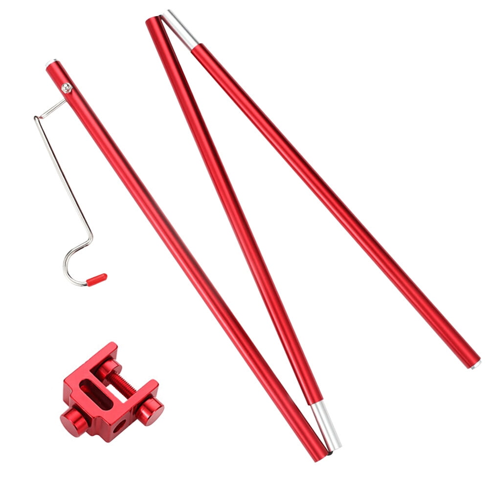 Folding Light Pole Outdoor Lamp Stand Powered Lantern Camping - Walmart.com