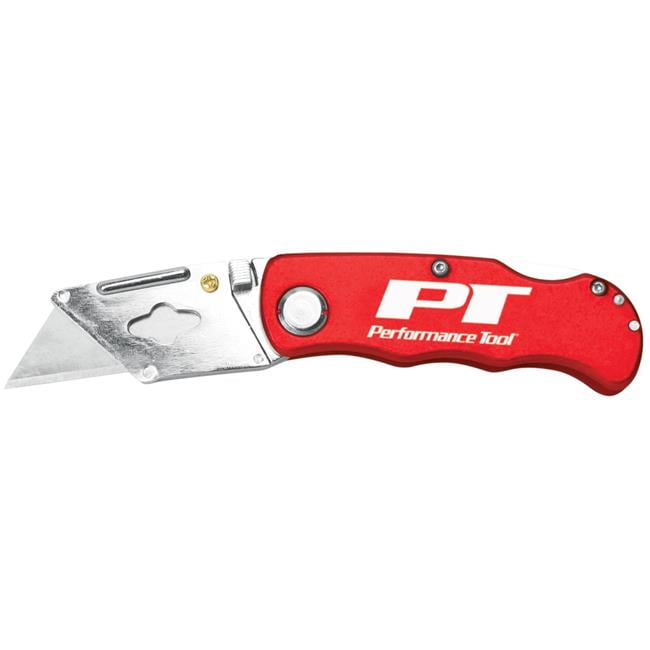 Folding Lock Back Utility Knife, Red - Walmart.com