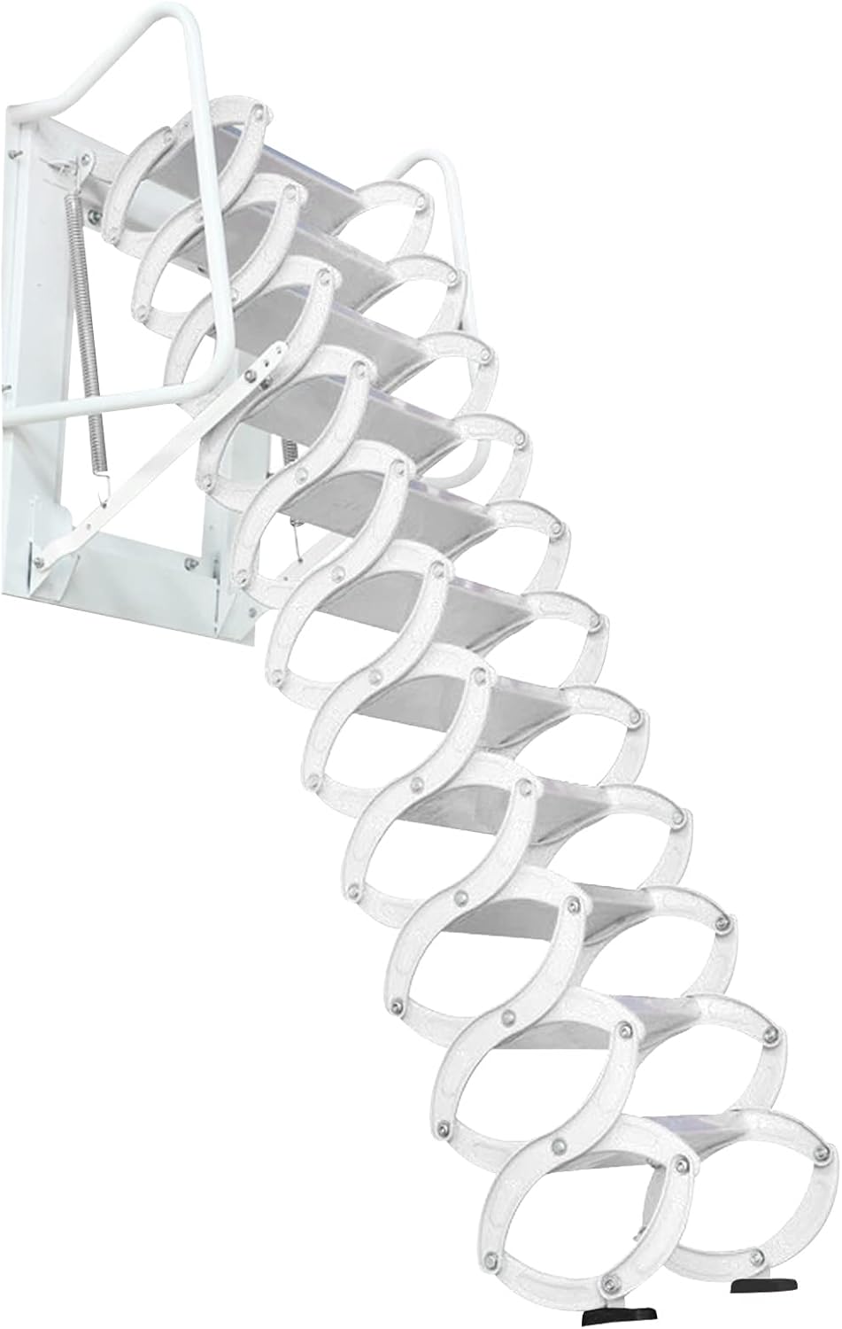 Folding Loft Steps Attic Ceiling Ladder Stair, Extension Pull Down Step ...
