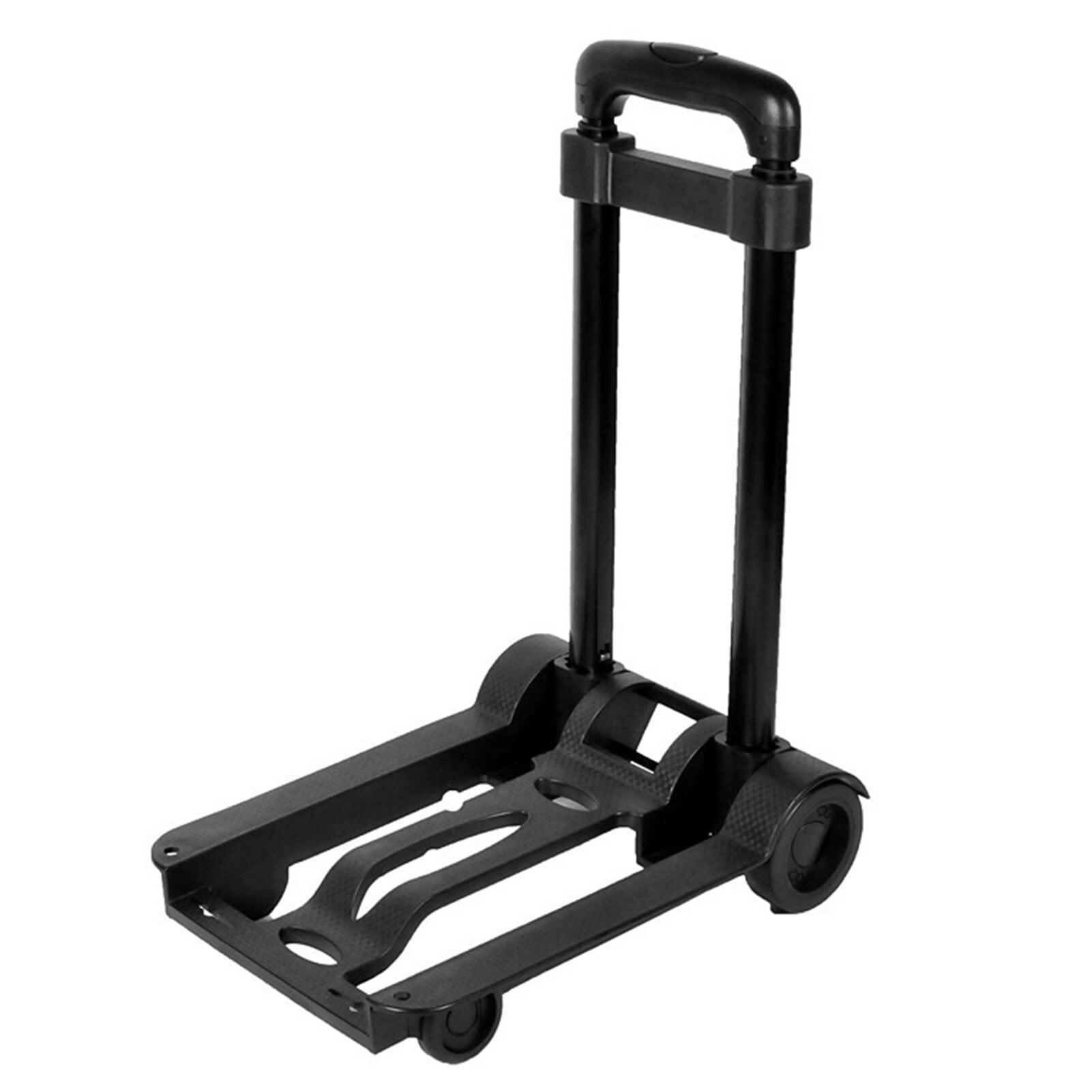 Folding Luggage Cart Lightweight Compact Folding Travel Trolley Hand ...