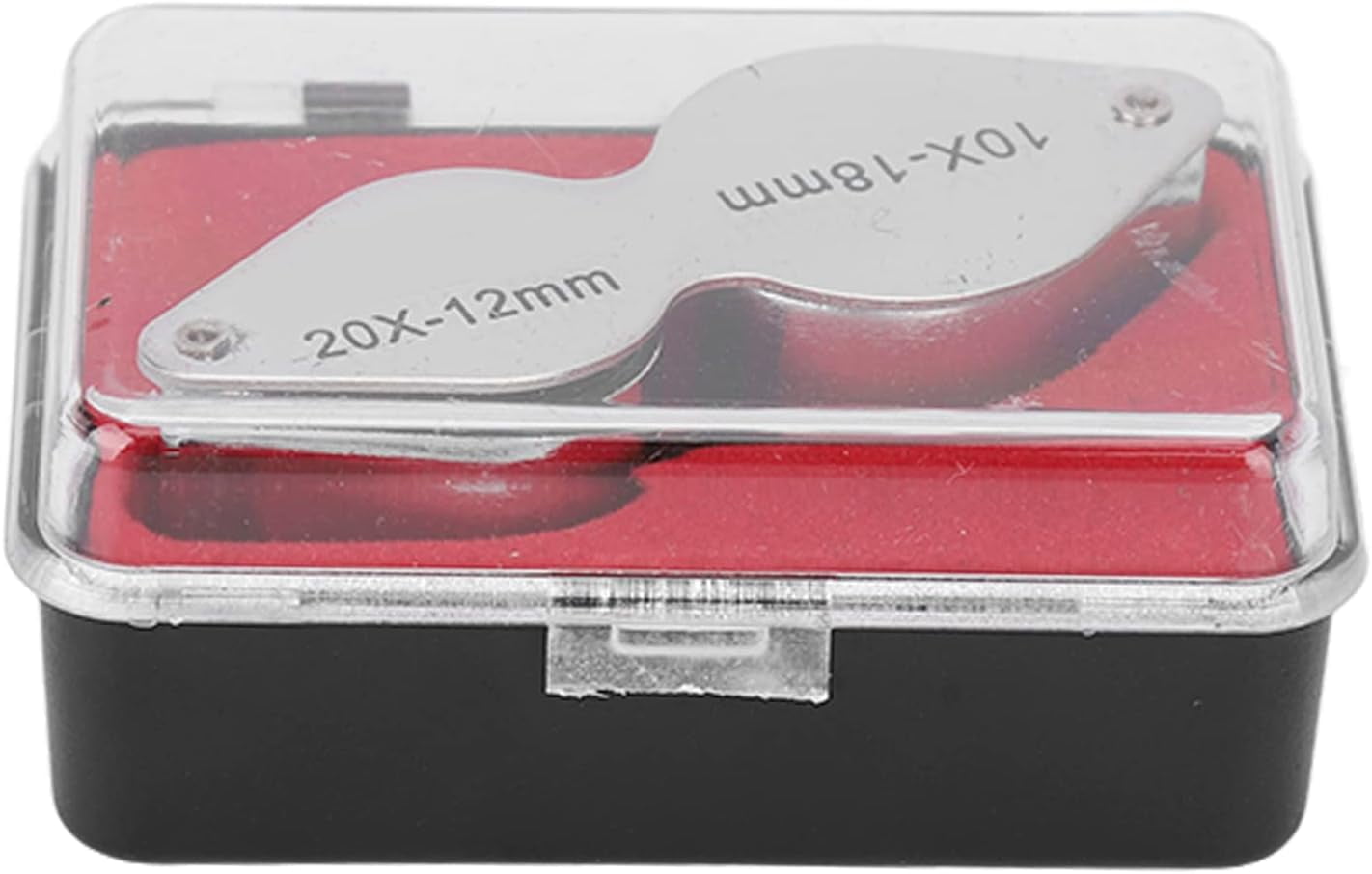 Folding Magnifying Glass, Dual Lens Design 10X 20X Jewelers Loupe Loupe ...