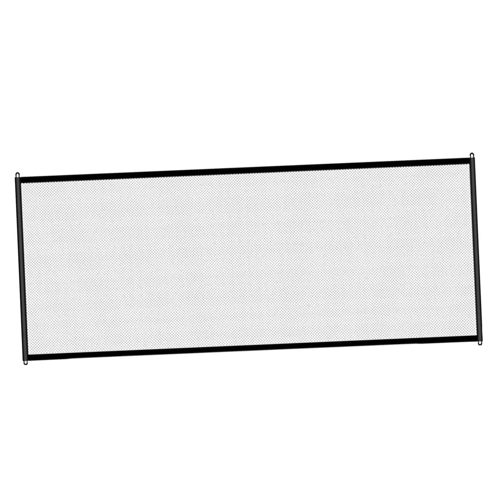 Folding Mesh Dog Gate Fence Lightweight for Doorway Easy to Assemble ...