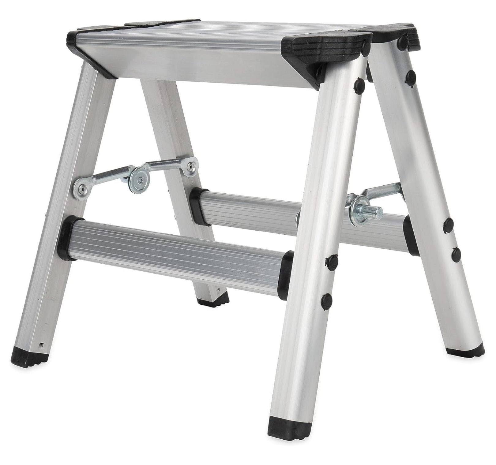 Folding Metal Step Stool - Perfect for Hard to Reach Areas in Kitchens ...