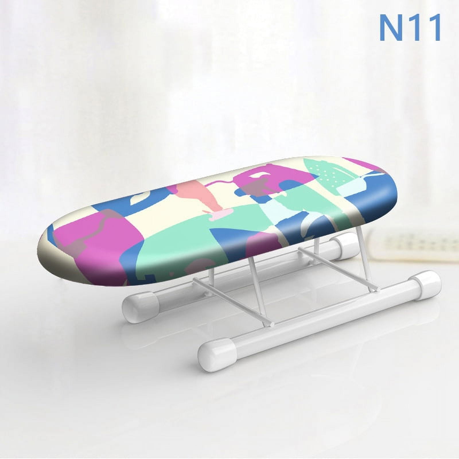 Folding Mini Ironing Board with Folding Legs Portable Household Clothes ...
