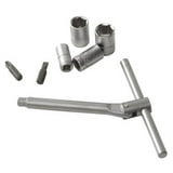 Folding Mini T-Handle Set 1/4" Drive - Walmart.com