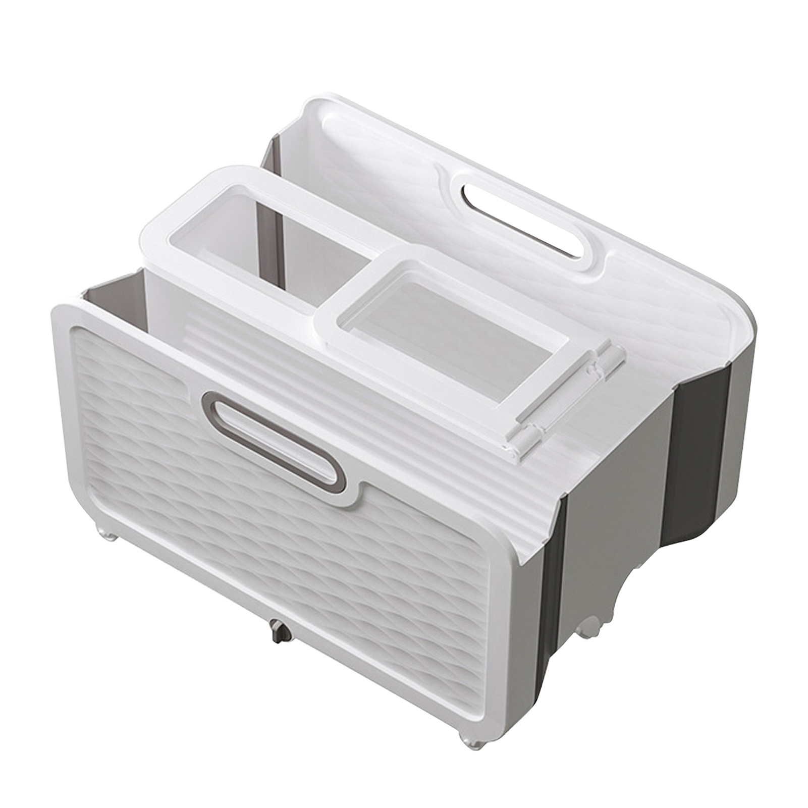 Folding Mop Bucket, Handy Cleaning Bucket with Wheels, Mop Bucket ...