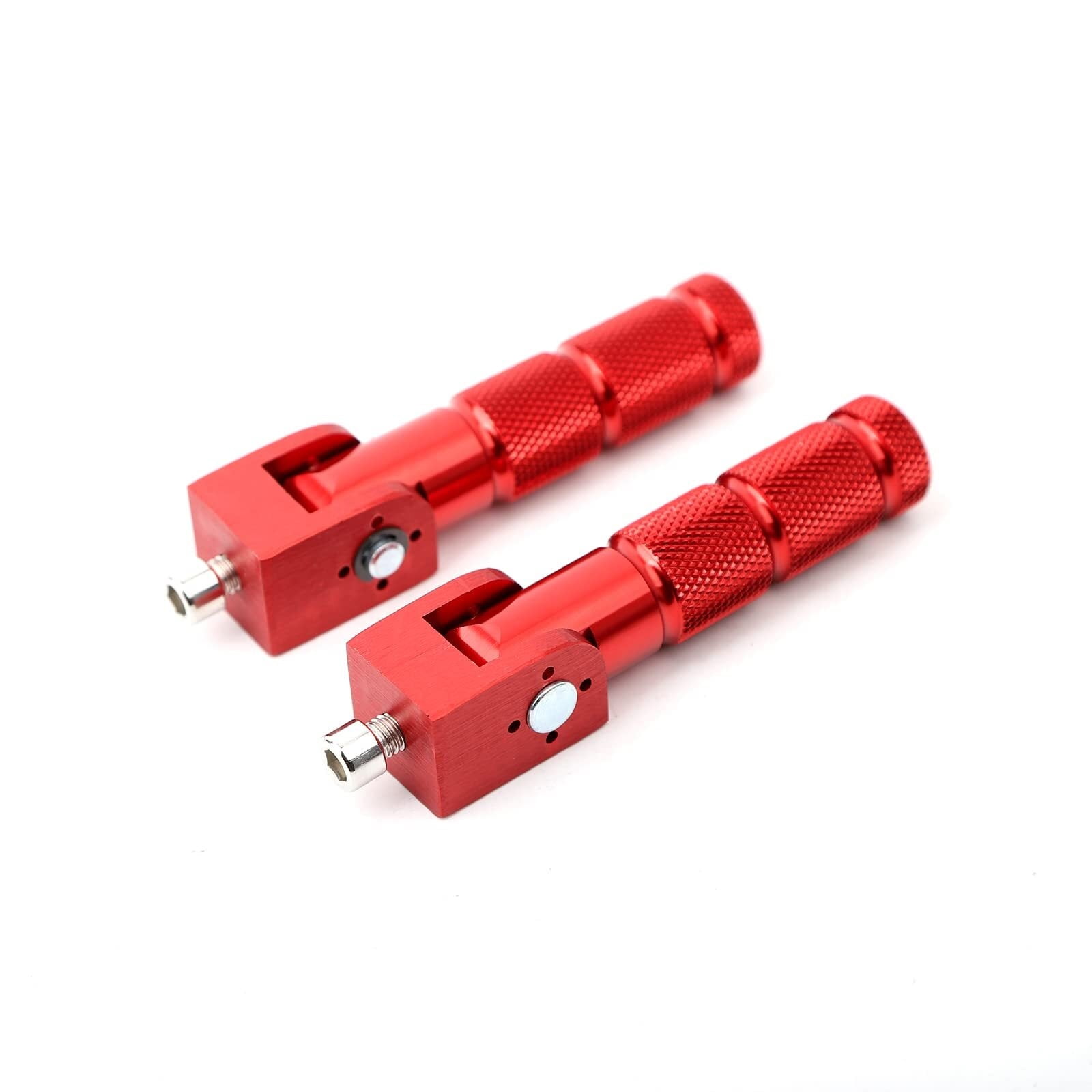 Folding Motorcycle Bicycle Foot Pegs M8 Rear Footrest Peg Footpeg For ...