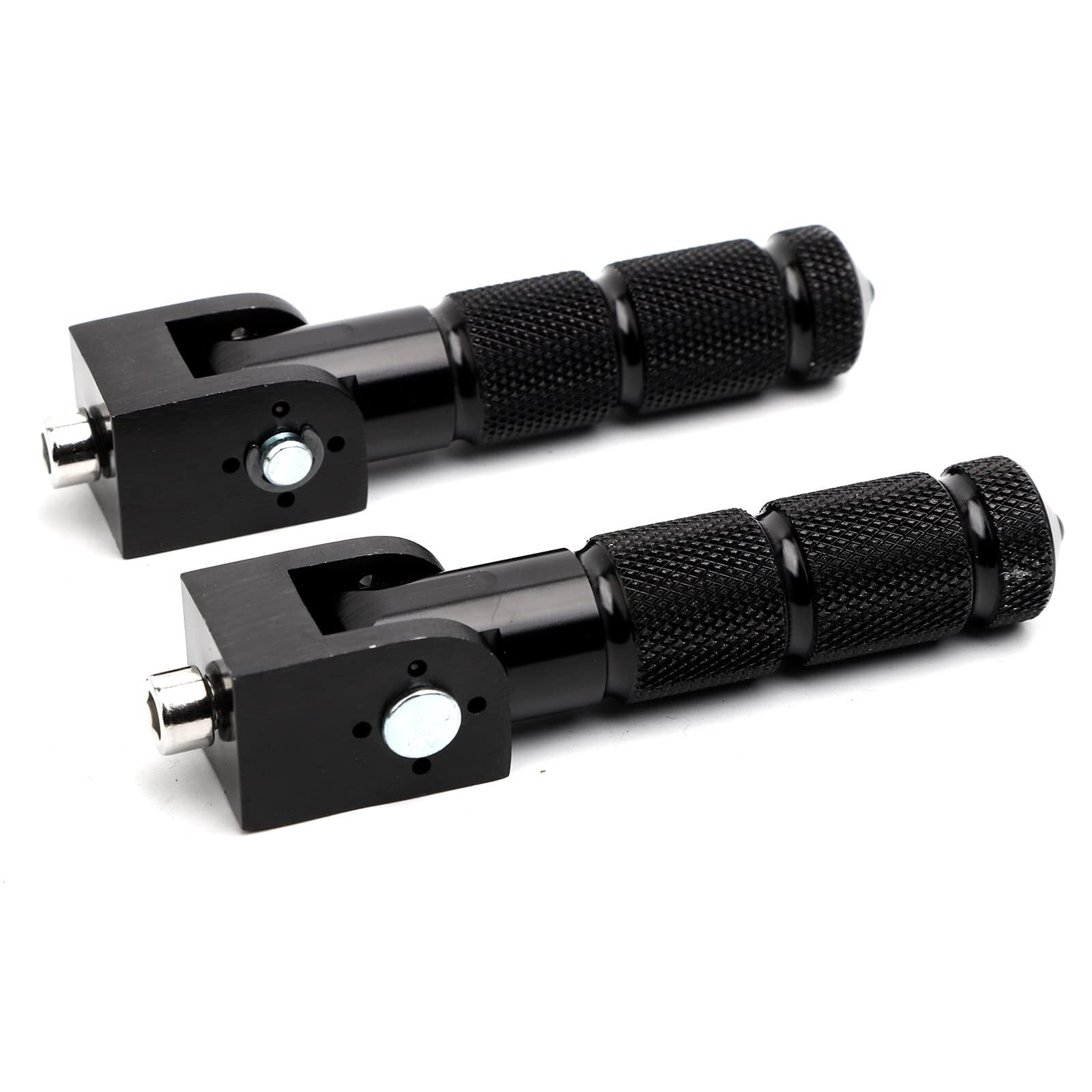 Folding Motorcycle Bicycle Foot Pegs M8 Rear Footrest Peg Footpeg For ...