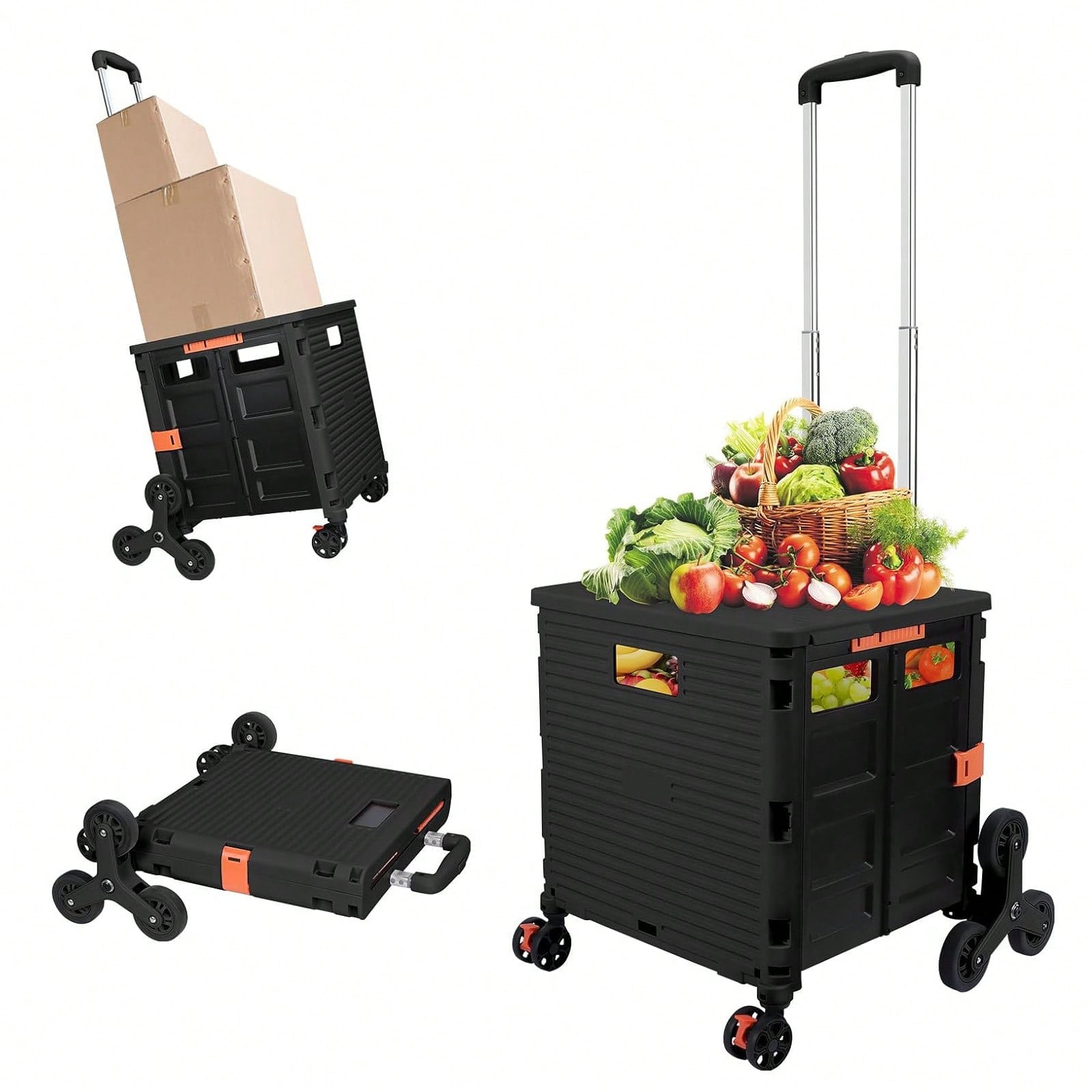 Folding Multifunction Vehicle-Climbing Wheel, 360° Rotating Wheel ...