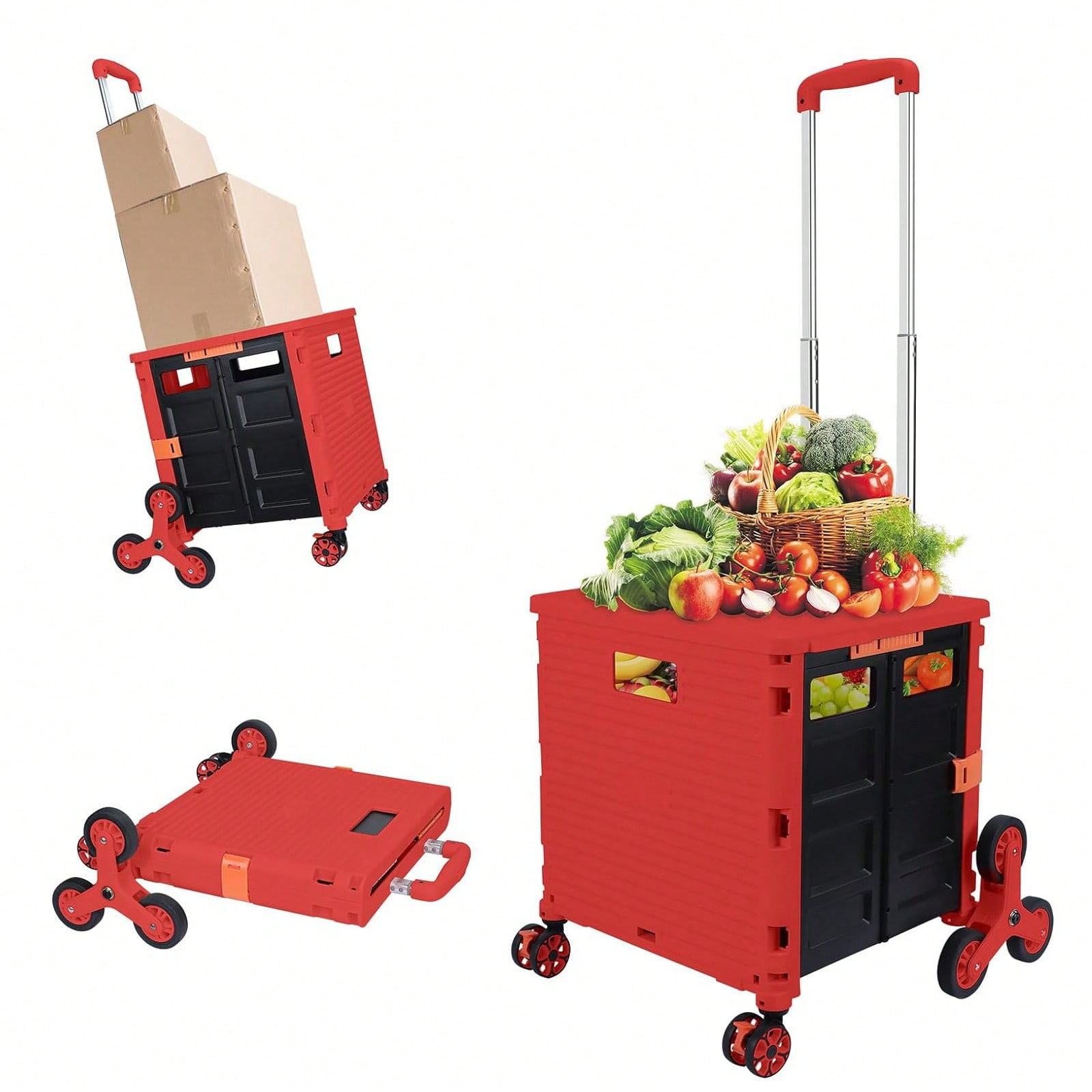 Folding Multifunction Vehicle-Climbing Wheel, 360° Rotating Wheel ...