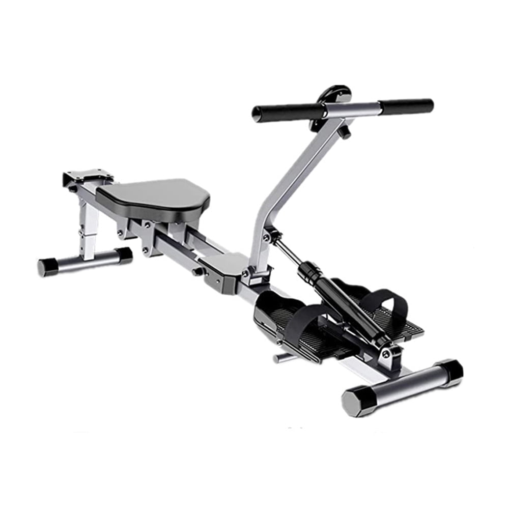 Folding Mute Single Bar Rowing Machine Rower Exercise for Home Cardio ...