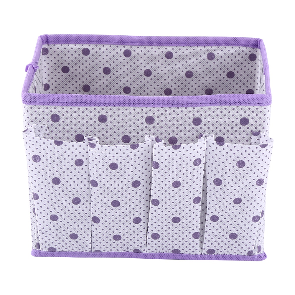 Folding Non Woven Storage Box Multifunction Make Up Container Cosmetics ...