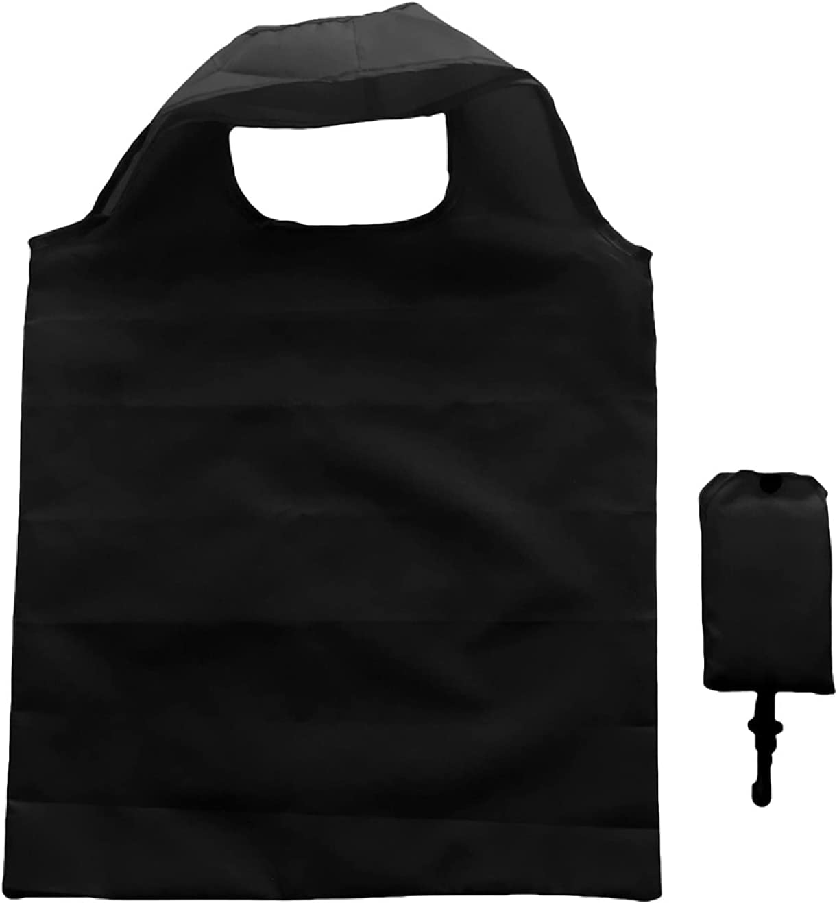 Folding Nylon Grocery Bag, Machine Washable Shopping Pouch Tote Bag ...