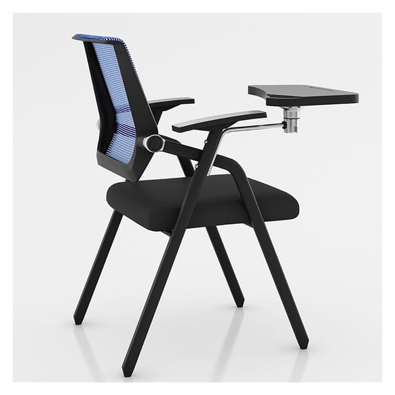 Folding Office Training Chair with Tablet Arm Writing Board,Stackable ...