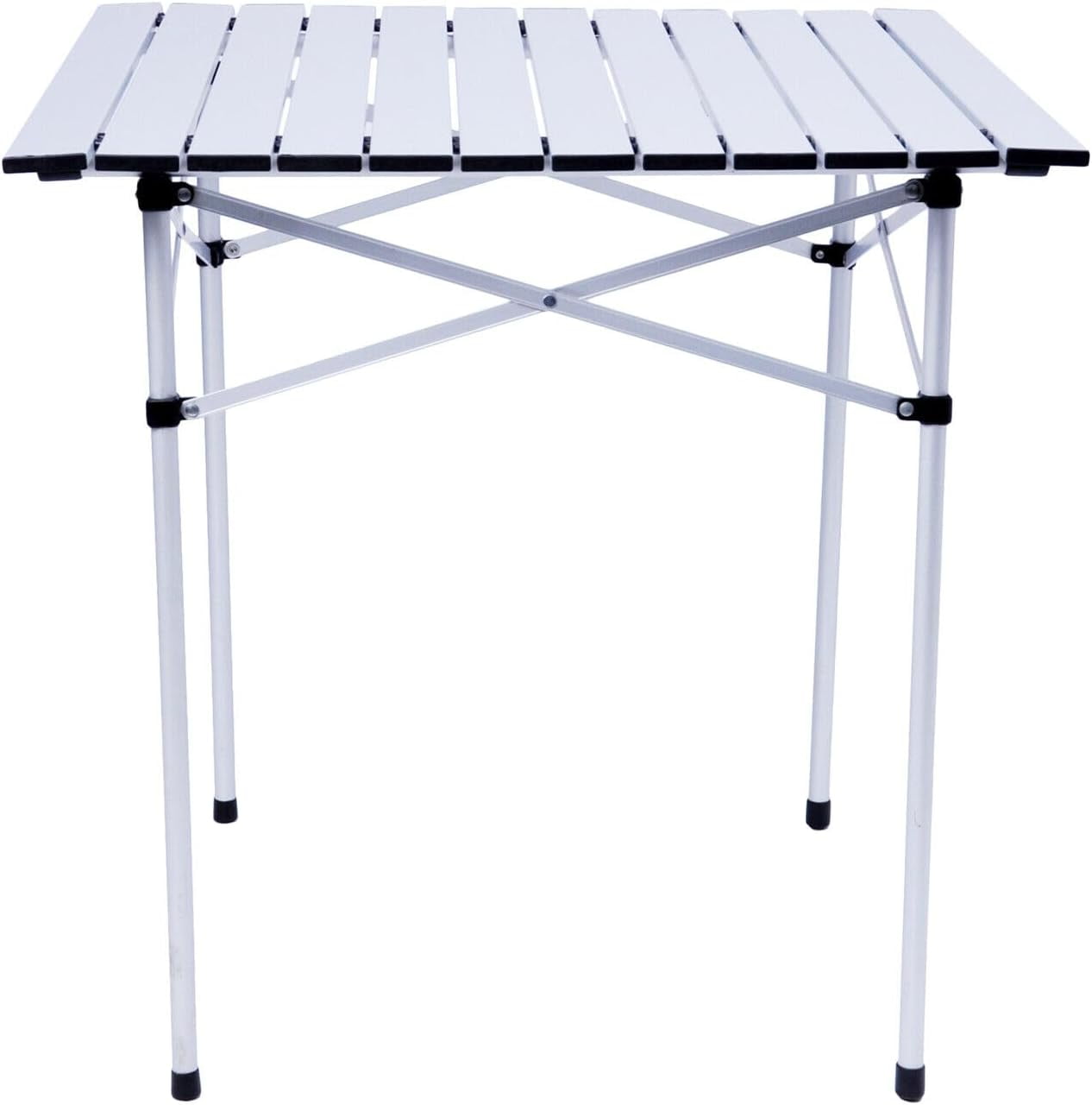 Folding Outdoor Table Aluminum Roll Up Portable Camping Picnic With Bag ...