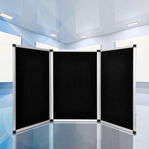 Folding Panel Display for Trade Show Table Top Three 6" Panels ...