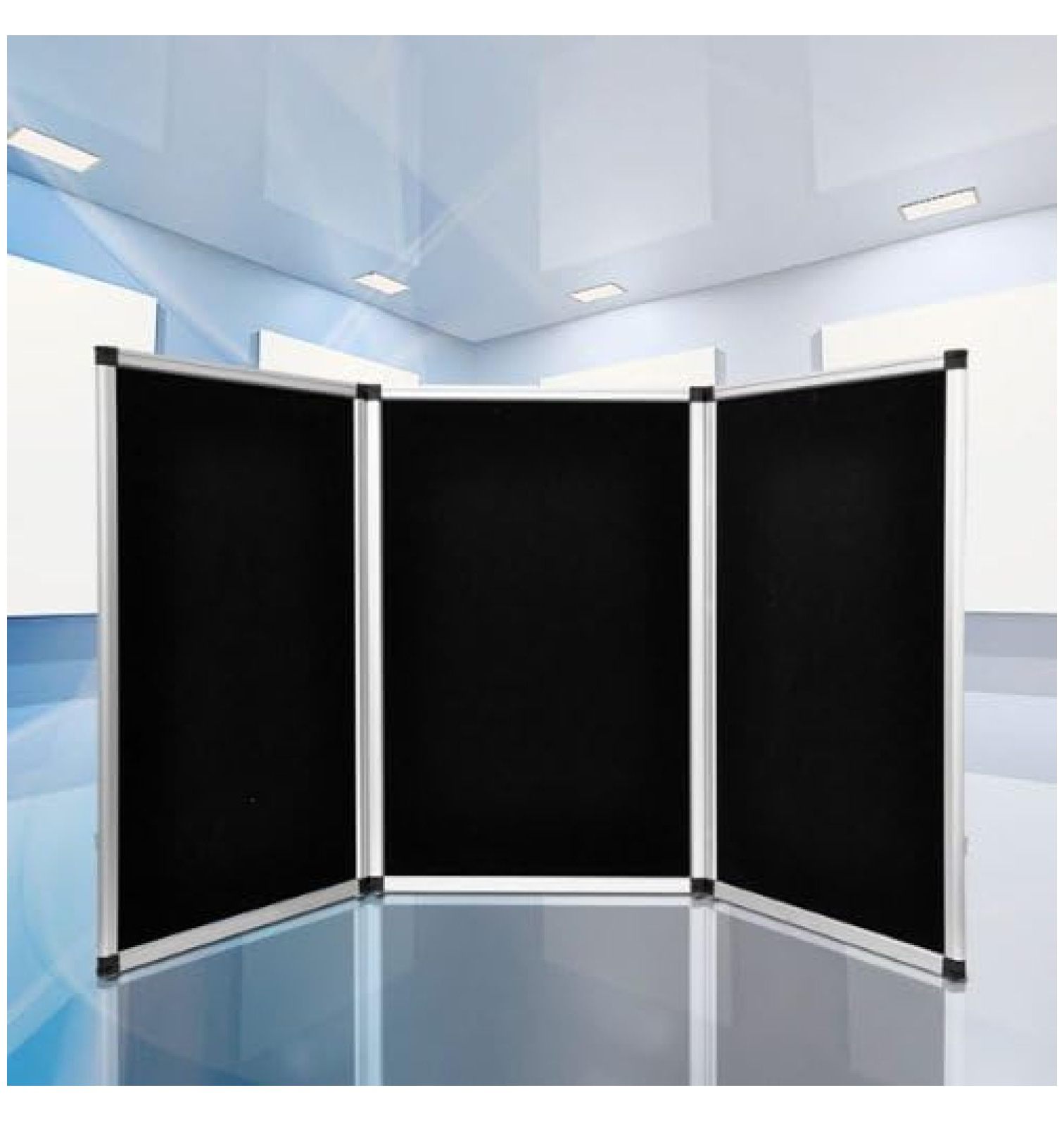 Folding Panel Display for Trade Show Table Top Three 6" Panels ...