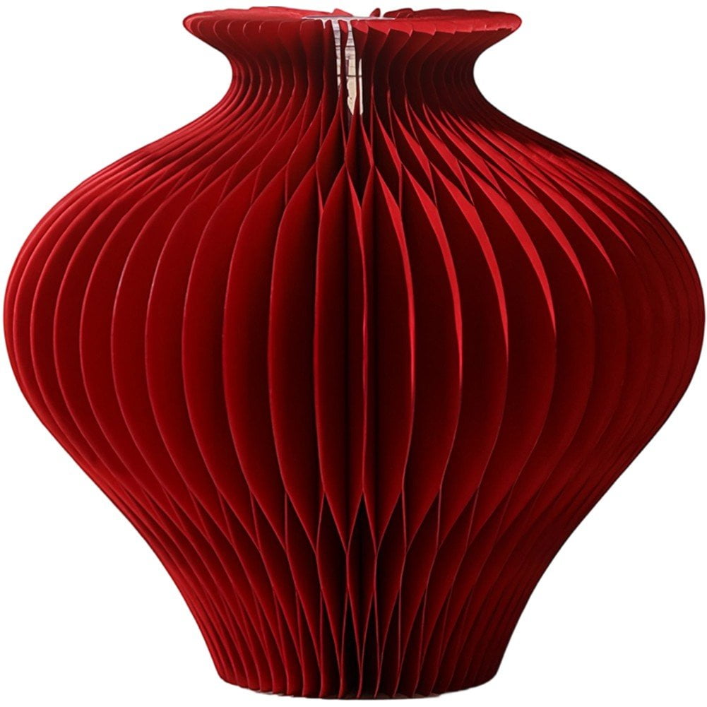 Folding Paper Vase Ornaments Centerpieces Cardboard Vases Art Folding ...