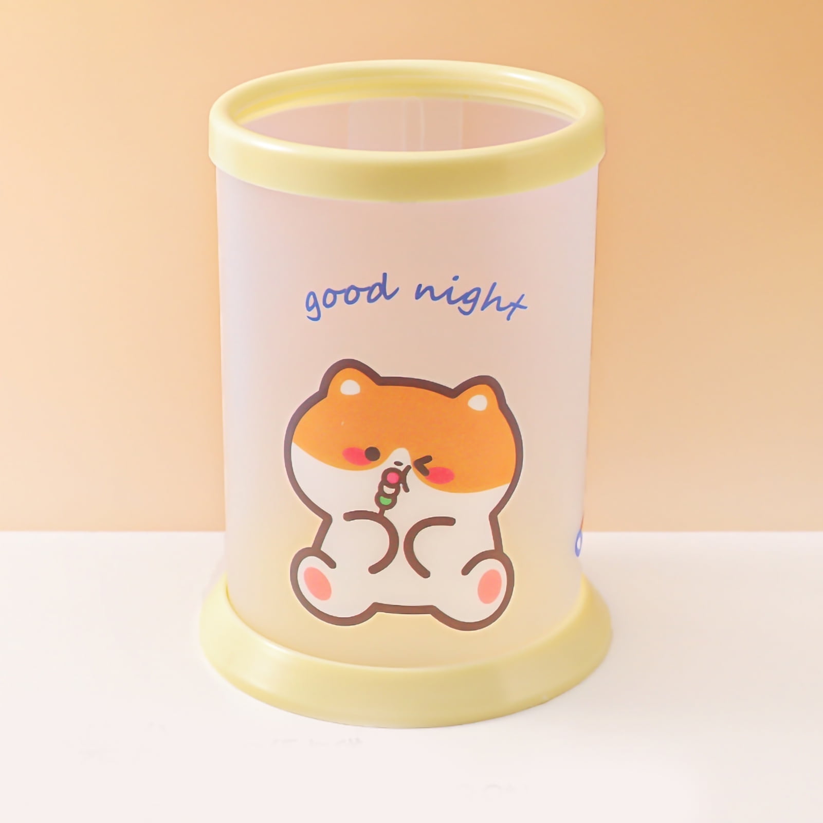 Folding Pen Holder Desktop Organizer Stationery Pen Holder Cute Cartoon ...