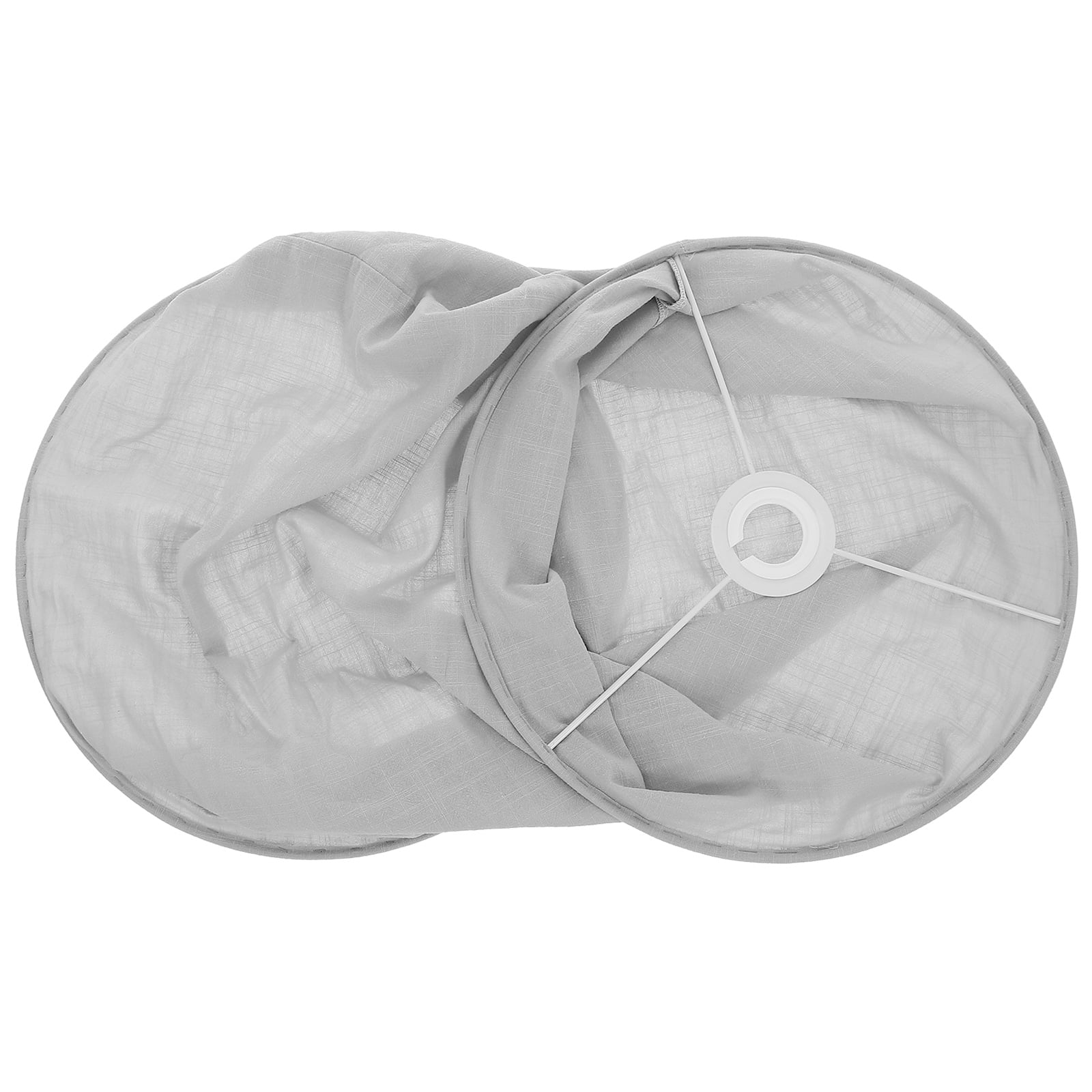 NIAIZEK Folding Cloth Lampshade Grey 1Pack - Walmart.com
