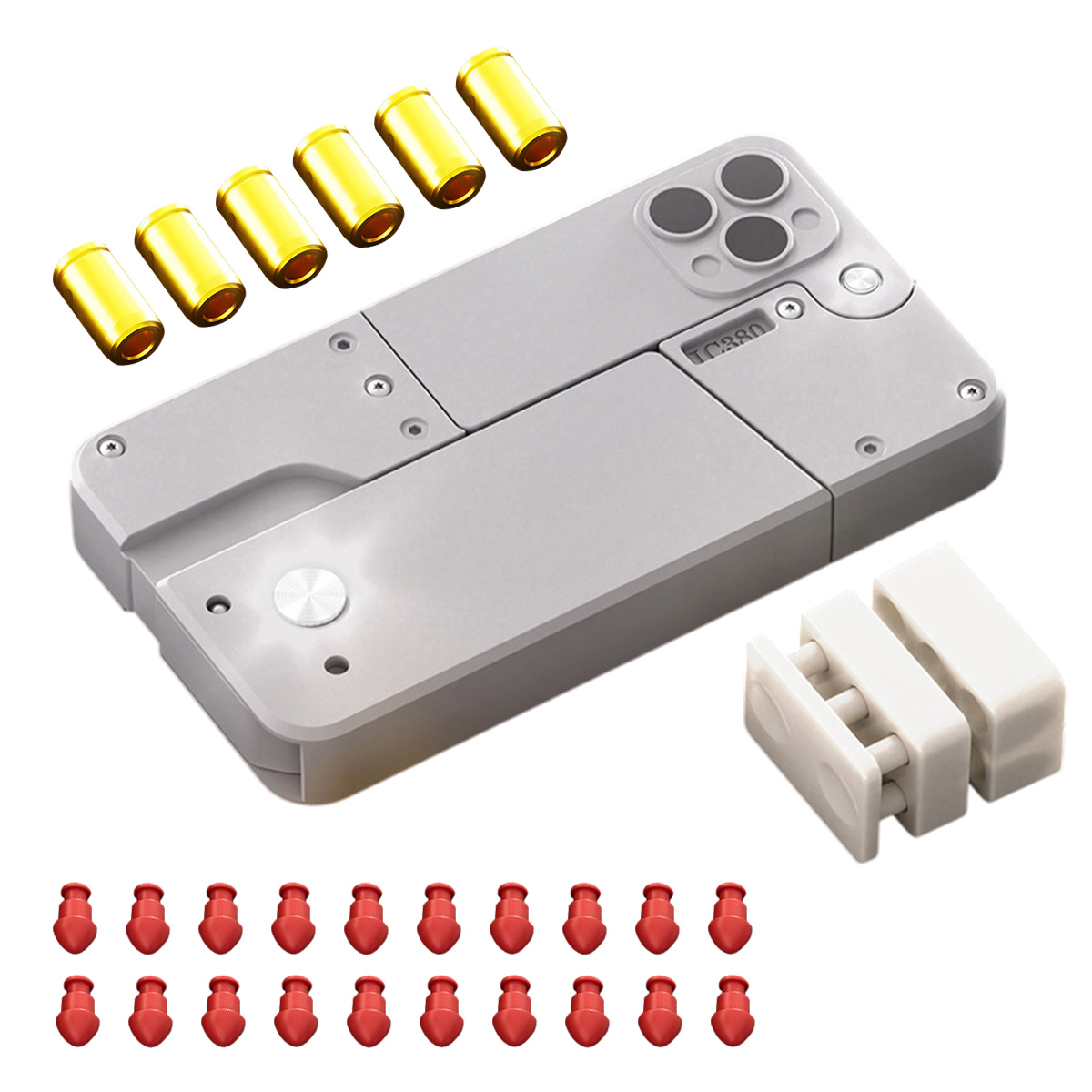 Folding Phone Launch Toy Interesting Puzzle One Touch Ejection Bin ...