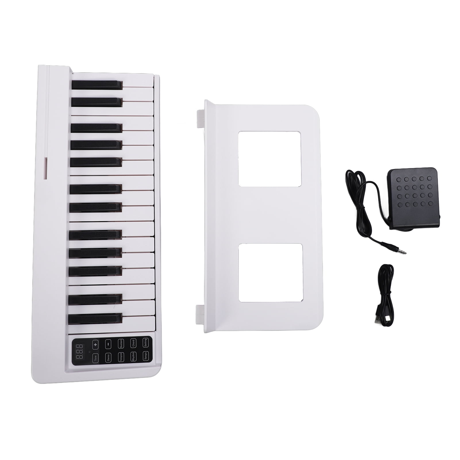 Folding Piano Keyboard, 61 Keys Full Size Clear Sound Educational ...
