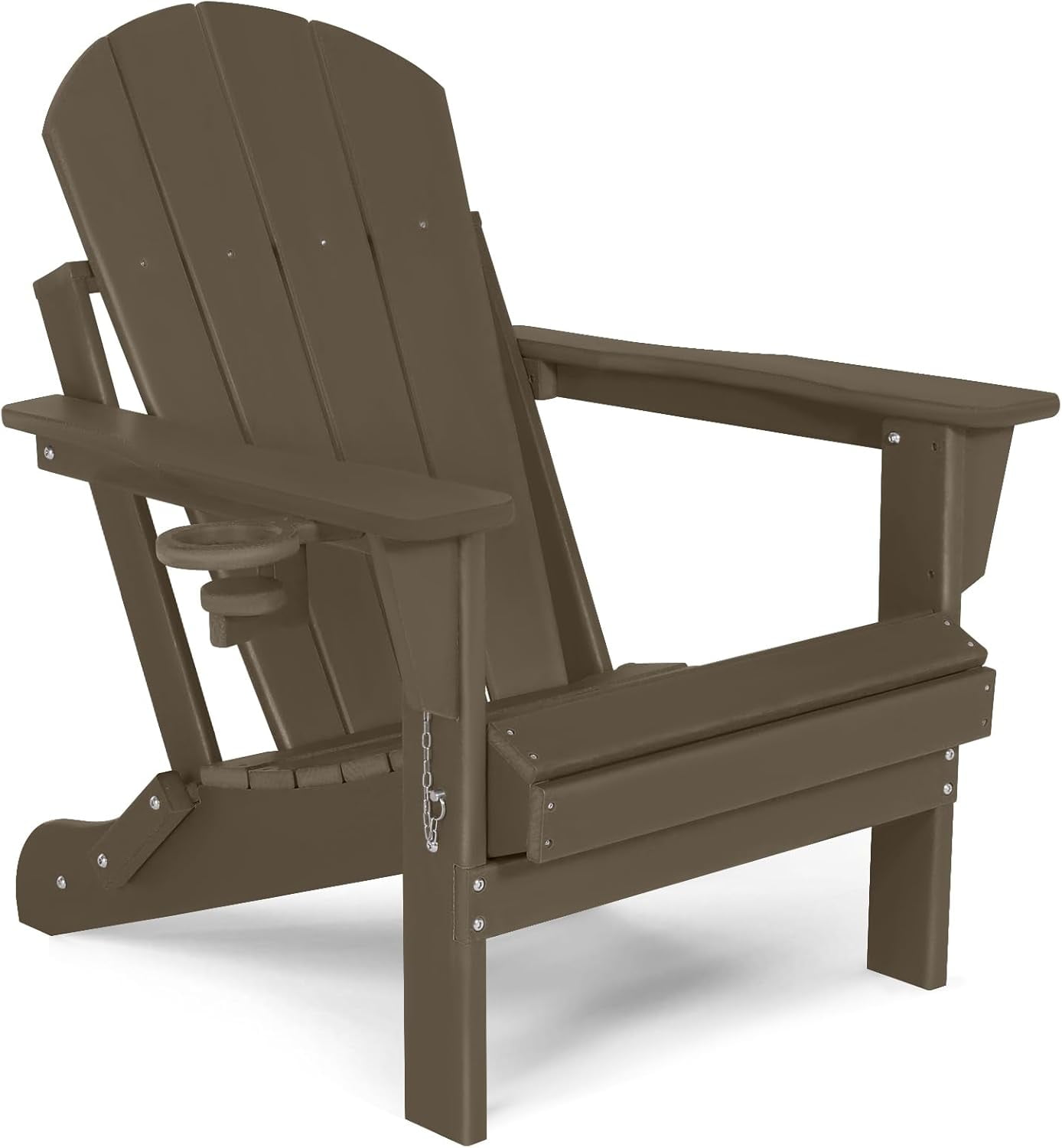 Folding Plastic Adirondack Chair - Outdoor Weather Resistant Adirondack ...