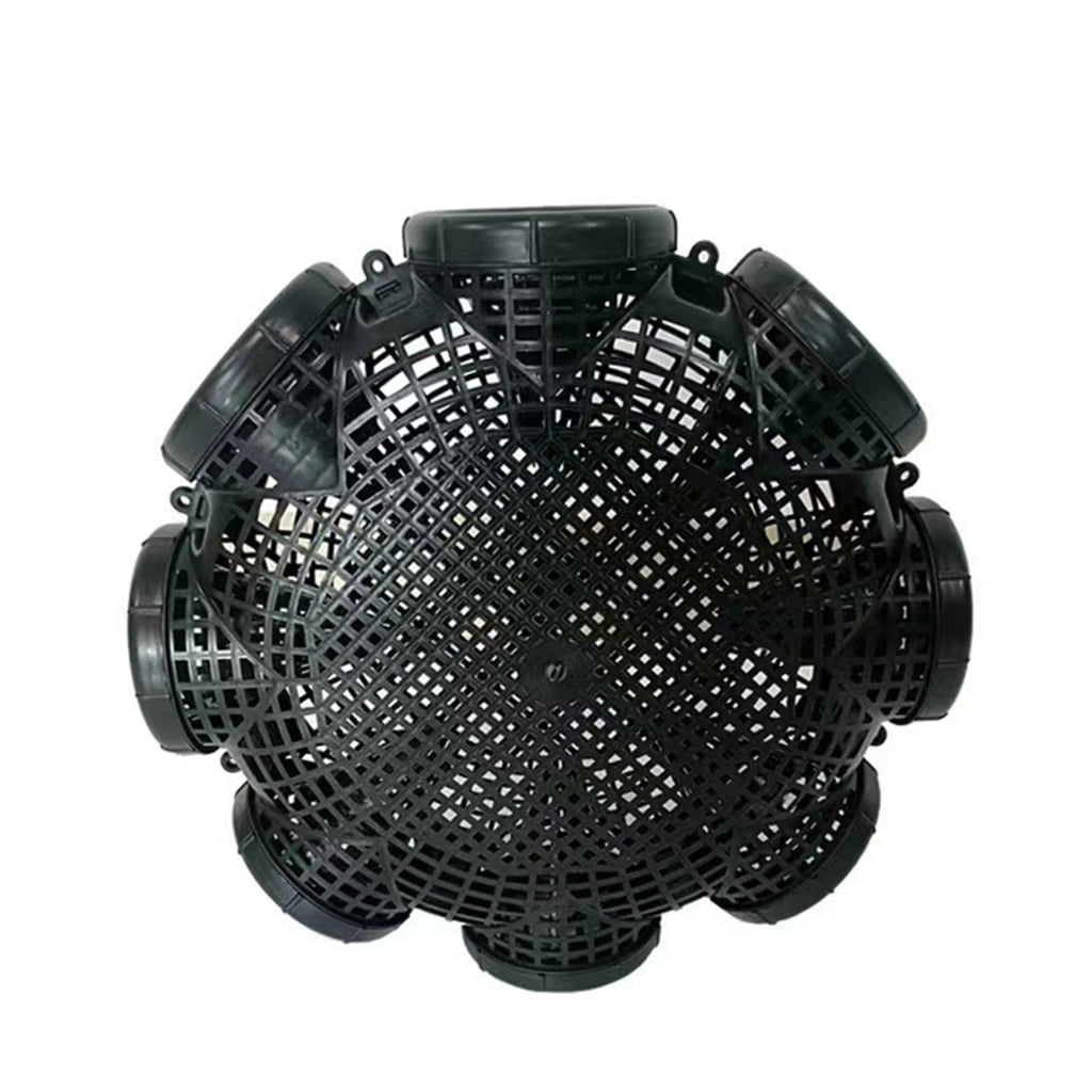 Folding Plastics Fish and Shrimp Trap Crayfishs Shrimp Smelted Eels ...