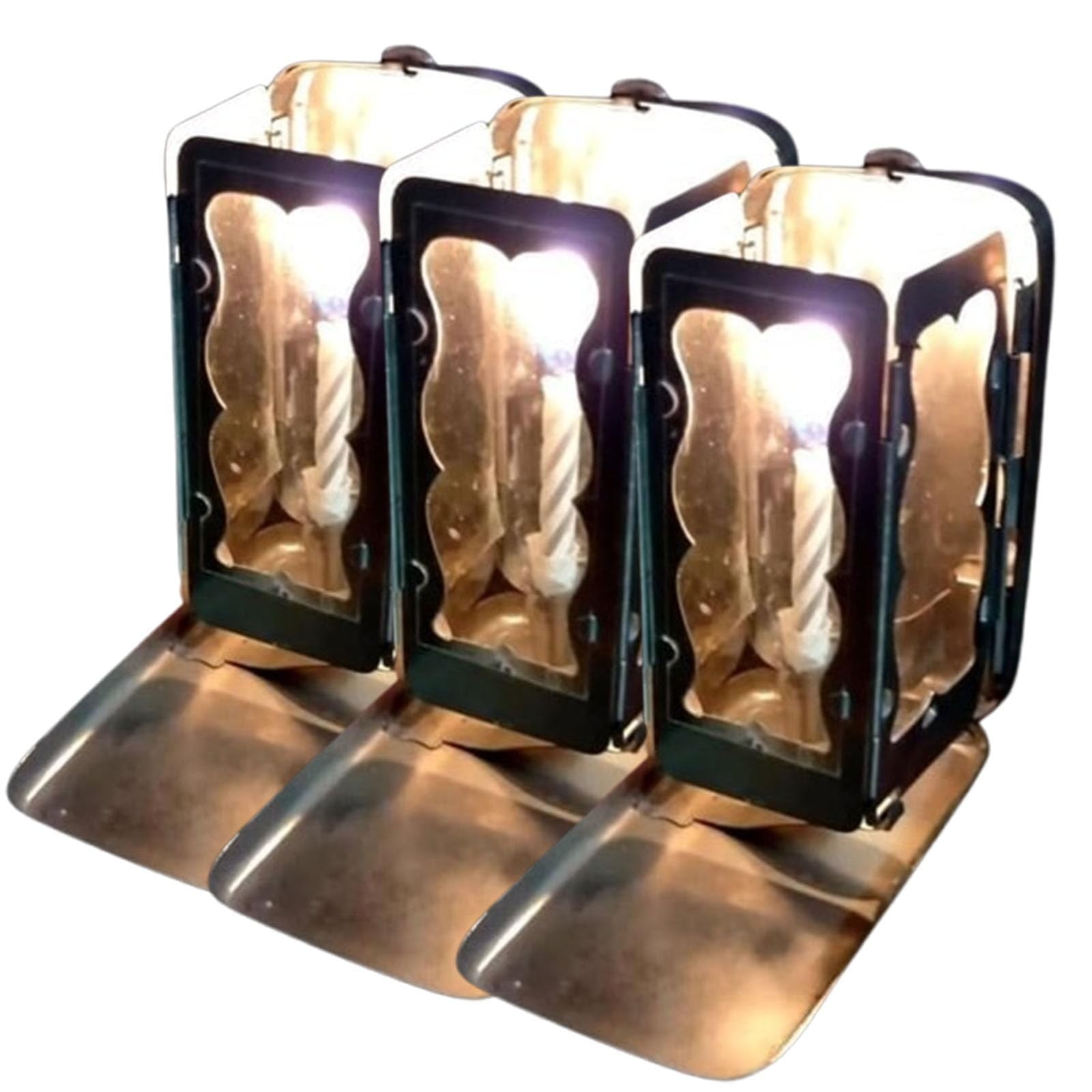 Folding Pocket Candle Lantern 2025 New Candle Lanterns for Real Candles ...