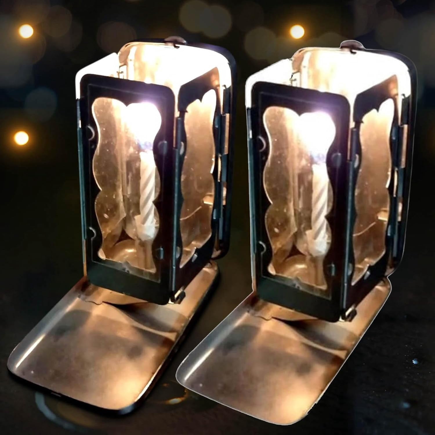 Folding Pocket Candle Lantern, Pocket Candle Lantern, Compact Folding ...