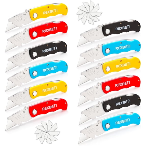 Folding Pocket Utility Knife Quick-change SK5 Box Cutter for Cartons ...